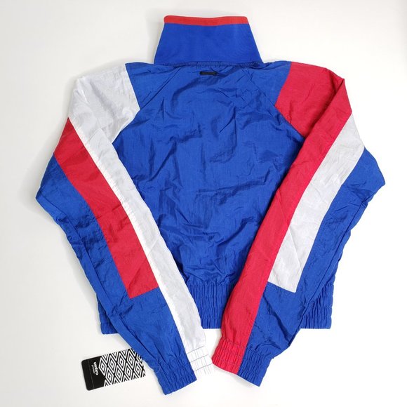 UMBRO Premier Retro | Jackets & Coats | Umbro Retro Wind Cropped Blue ...